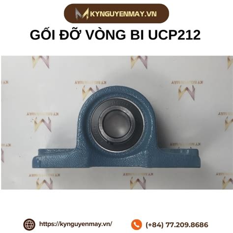 Gối Đỡ Vòng Bi Ucp 212 Bạc Đạn Đỡ Trục 60x241x138mm