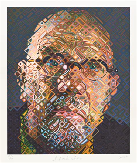 Chuck Close Pace Prints