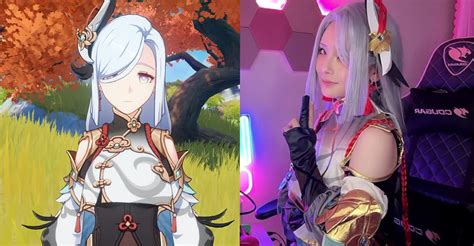 東雲はるさん（申鶴コス） Genshin Impact Hoyolab