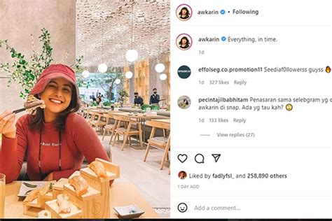 Anlieki Kembali Aktif Di Instagram Begini Tanggapan Awkarin Harian Merapi
