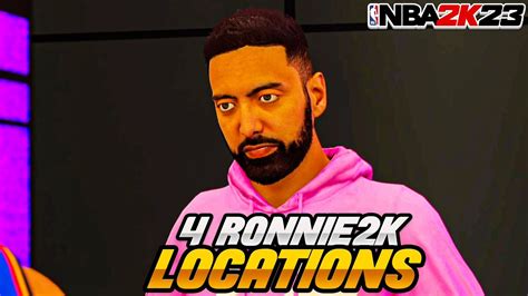 All 4 Ronnie 2k Locations How To Unlock Rebirth Spawn Locations