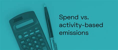 Spend Based Vs Activity Based Emissions Accounting