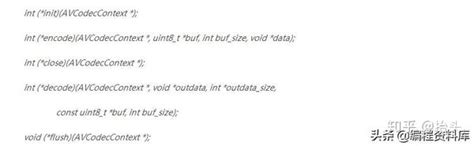 Ffmpeg原理和架构 知乎