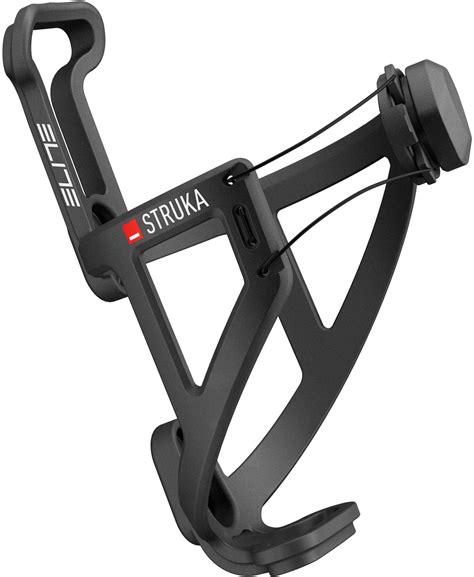 Elite Struka Micro Adjust Cycling Bottle Cage Black Start Fitness