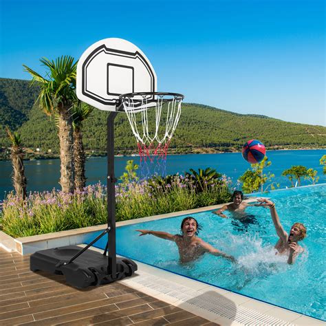 Basketball Hoop For Pool Btmway 45 53 Adjustable Height Swimming
