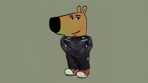 Download Chill Guy Standing Confident Wallpaper