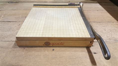 Industrial Ingento No 4 Paper Cutter Antiquities Warehouse
