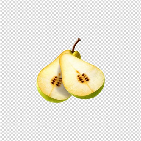 Premium Psd Pear Isolated