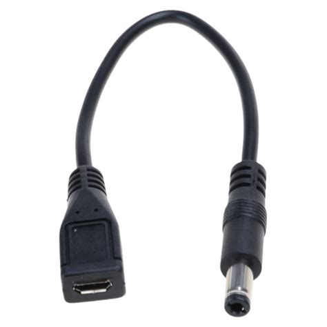 Ryujndk Dc5 5x2 5mm Male To Usb 5pin Female Power Supply Extension Cord 22awg 3a Adapter Cable