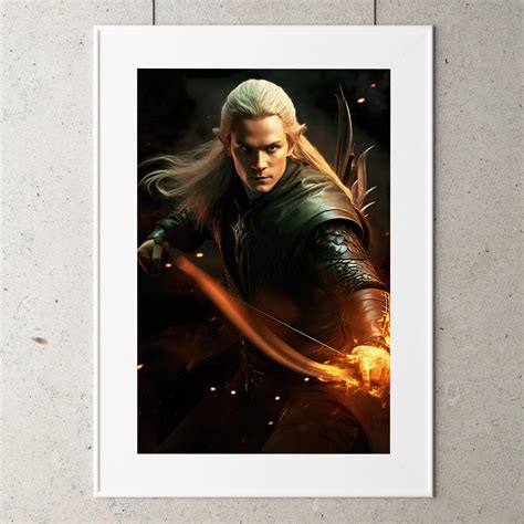 Der Hobbit Legolas Poster Lord Of The Rings Posters