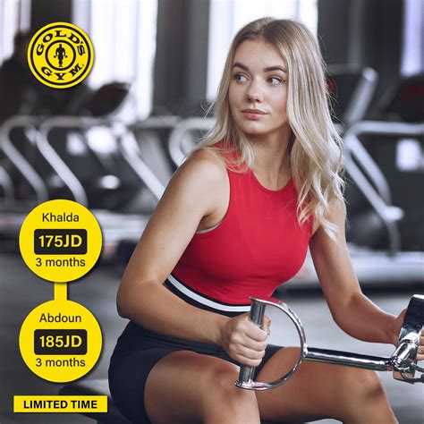 عروض الصيف مع جولدز جيم خلدا و عبدون و Golds Gym Jordan