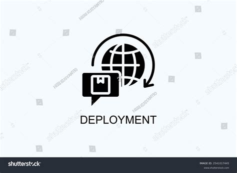 Deployment Vector Logo Sign Symbol Illustration Stock Vector Royalty