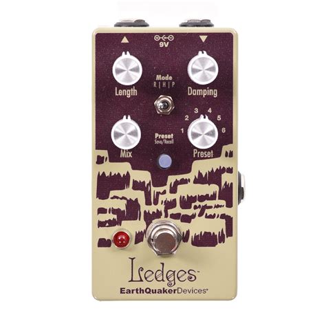 Earthquaker Devices Ledges Tri Dimensional Reverberation Machine Pedal