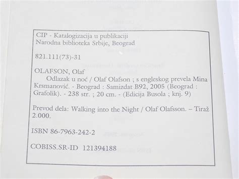 Olaf Olafson Odlazak U Noć 82781831