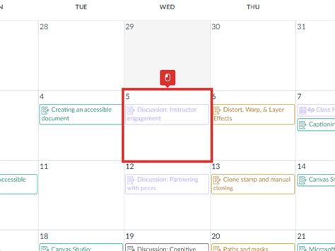 Calendar — How To Canvas