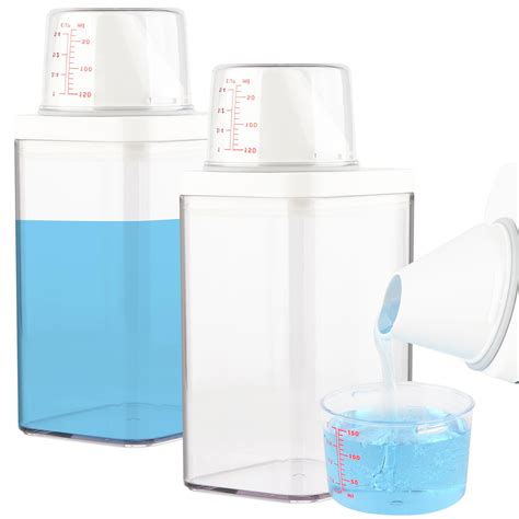 Washing Powder Storage Detergent Dispenser Laundry Powder Storage