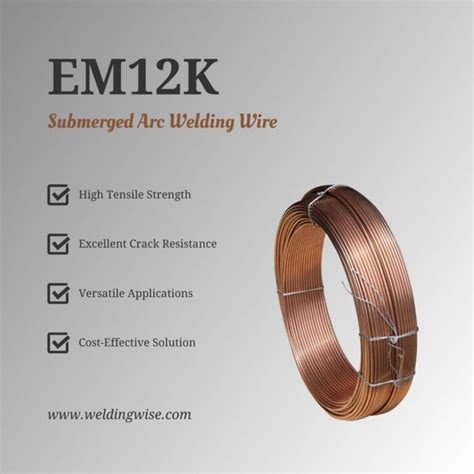 Premium Em12k Submerged Arc Welding Wire High Tensile Strength For