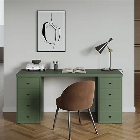 Jesse Bàn Làm Việc 2 Tủ Ngăn Kéo Dek076 140x60x75cm