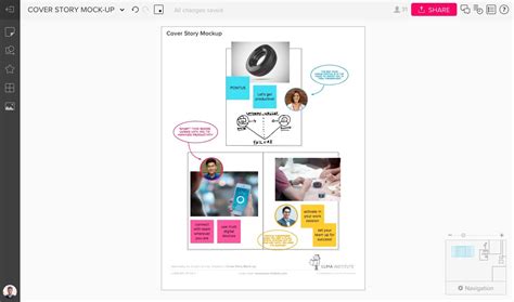 Cover Story Mock Up Template MURAL