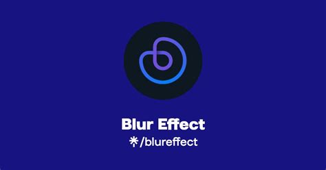 Blur Effect Tiktok Linktree