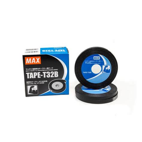 Max Strong Bind Tape Zwart T32b 5 Rollen 10 Rolletjes Per Doosje