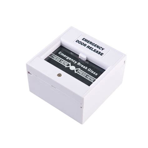 Pure English Panel Glass Break Exit Button Emergen Vicedeal