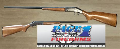 New England Firearms Co Usa 410g Single Barrel Shotgun S H Firearm