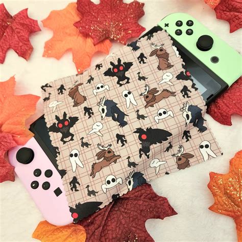 Cryptid Friends 6in Microfiber Cloth Eye Glass Cleaner Screen