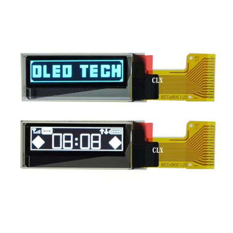 0 91 Oled Display Resolution 128 X 32 I2c Interface Dalian Eastern Display Co Ltd
