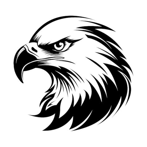 Premium Vector Black Eagle Vector Illustration