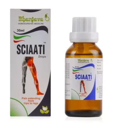Bhargava Sciaati Drops Homeopathic Relief For Sciatica And Nerve Pain
