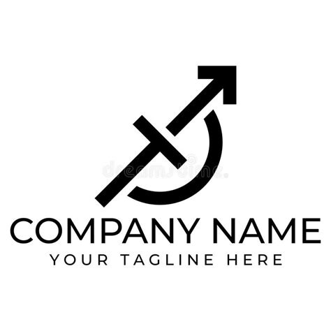 Gender Male And Female Logo Stock Vector Illustration Of Women Black