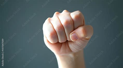 The Clenched Fist Of A Teenage Girl Clench Fists Angry Grimacing Evil