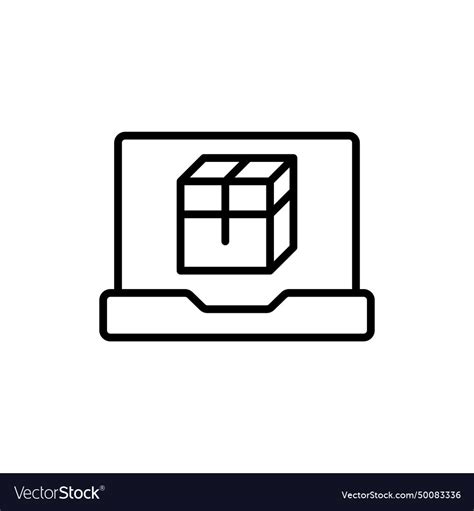 Digital Product Product Development Icon With Vector Image