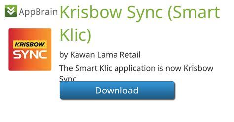 Krisbow Sync Smart Klic For Android App Stats And Insights