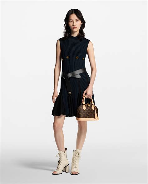 Signature Accent Knit Dress Ready To Wear 1ai963 Louis Vuitton