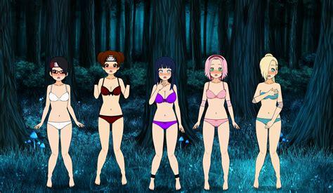 Naruto Girls Euf By Darthleonhart On Deviantart