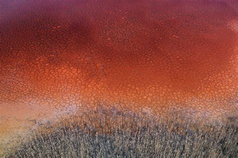 Premium Photo Aerial View Of A Titanium Mine With Tailing Ponds