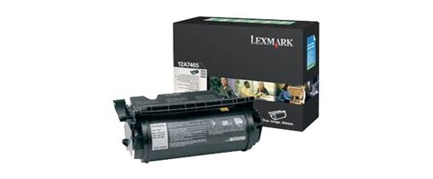 Tóner Lexmark 12a7465 Negro