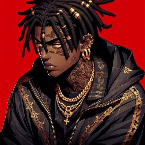 Discover 900 Black Male Anime Ideas Character Art Black Anime