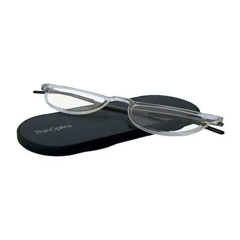 Thinoptics Crescent Reading Glasses Milano Case Readers And Reading Glasses