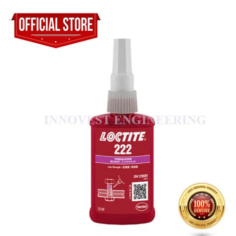 Loctite 222 Purple Threadlocker Innovest Engineering And Co