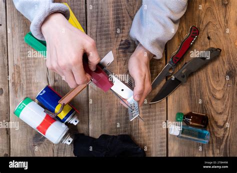 Set The Correct Sharpening Angle For The Knife Knife Blade Sharpening Angle Sharpening Machine