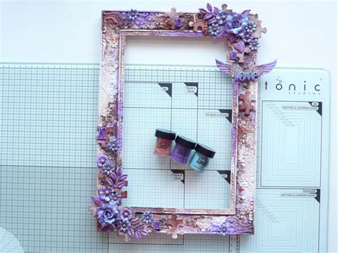 Make A Decorated Frame With Heidi Diy Picture Frames Crafts Picture