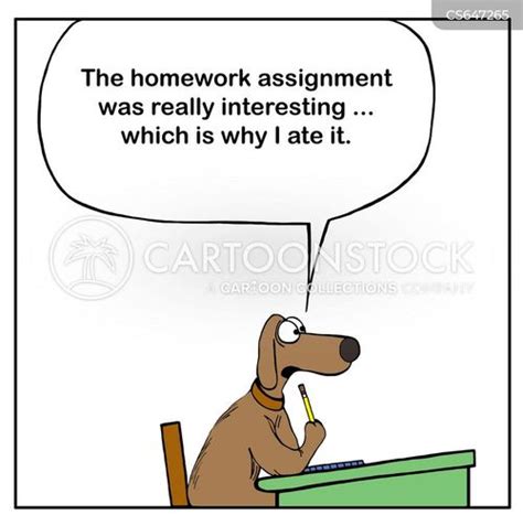 Assignment Cartoons And Comics Funny Pictures From Cartoonstock