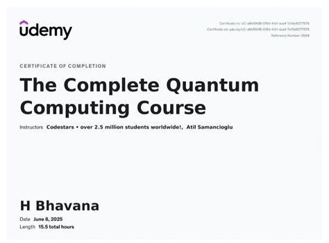 Quantumcomputing Qiskit Udemy Certifications Quantumtech Machinelearning Quantumai