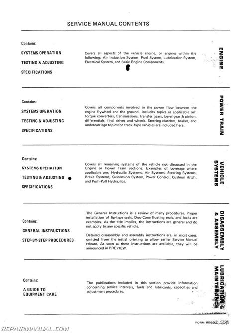 Caterpillar Grader 120g Service Manual