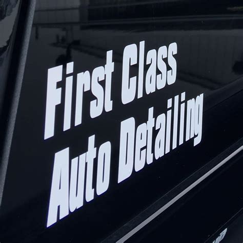 First Class Auto Detailing Renfrew Pa