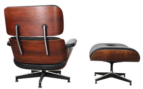 Classic Eames For Herman Miller Lounge Chair And Ottoman In Rosewood