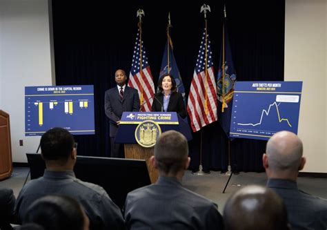 Hochul Announces ‘significant Progress In Fight Against Crime In State